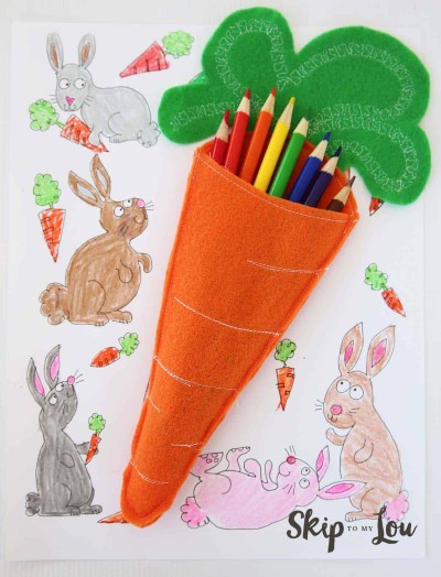 The CUTEST Free Easter Coloring Pages | Skip To My Lou