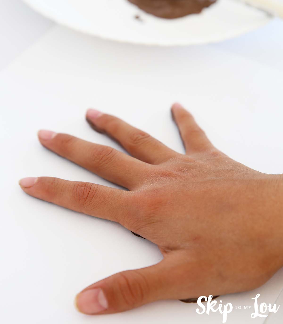 Curious George Handprint Monkey Craft | Skip To My Lou