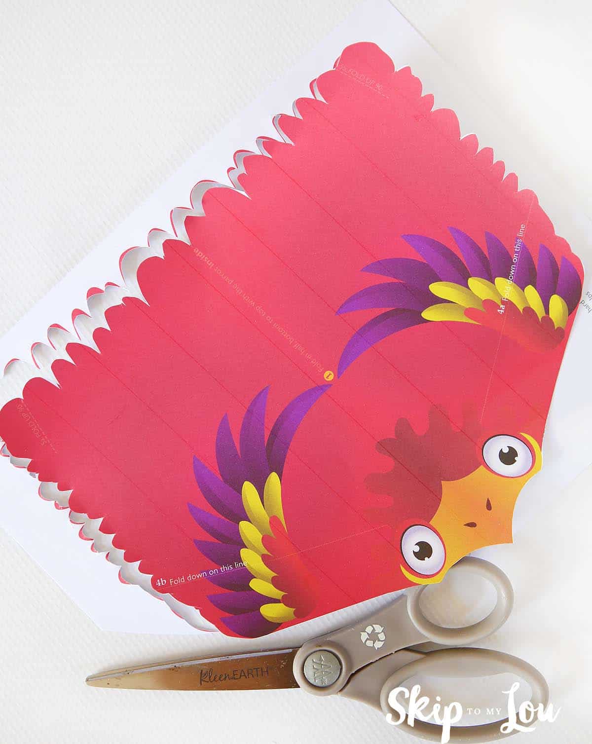 Printable Flying Paper Bird | Skip To My Lou