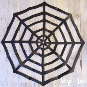 How to Make a Paper Spider web | Skip To My Lou