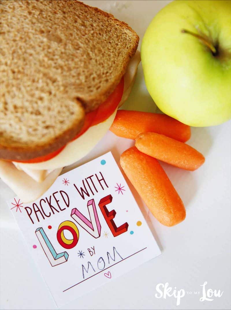 The Coolest FREE Printable Lunch Box Notes on the web!