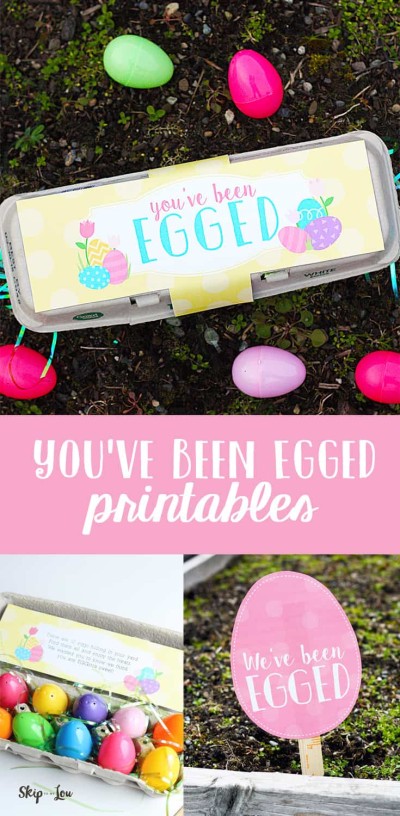You've Been EGGED Easter Activity | Skip To My Lou