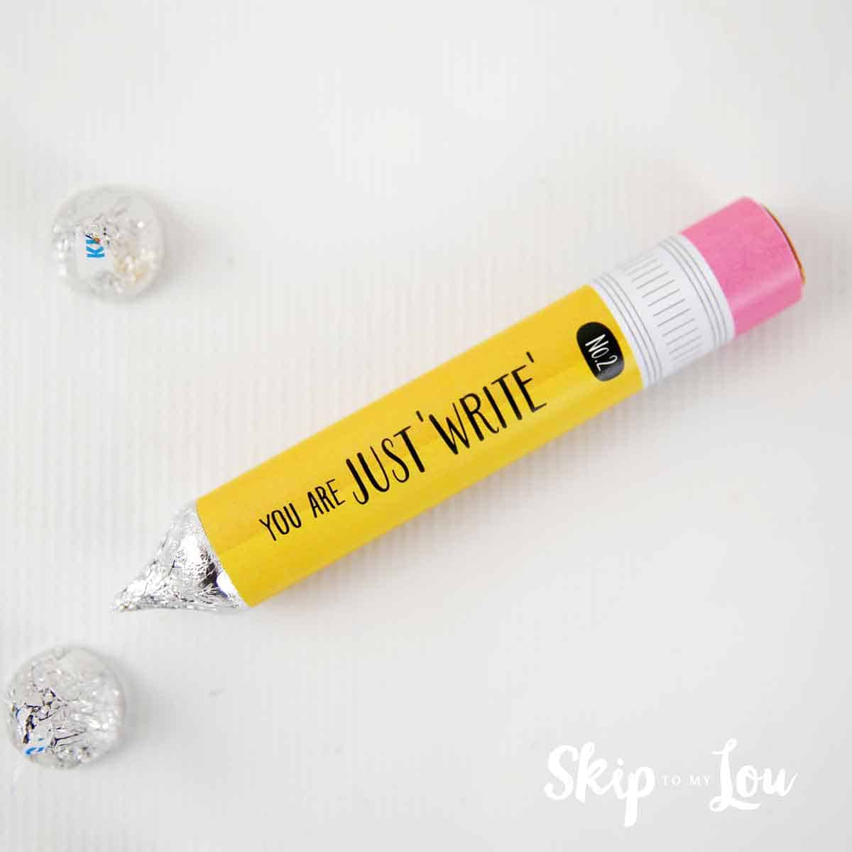 You Are Just 'Write' Rolo Pencil Gift | Skip To My Lou