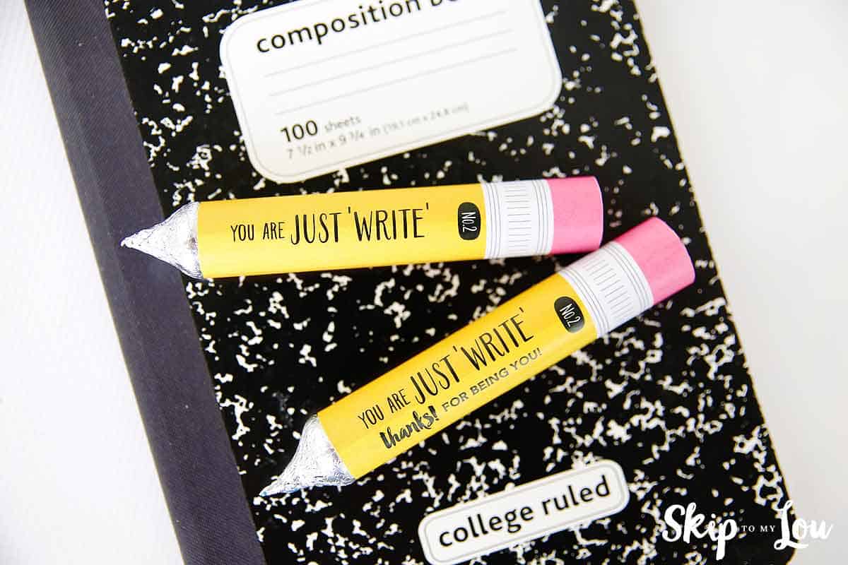 You Are Just 'Write' Rolo Pencil Gift | Skip To My Lou