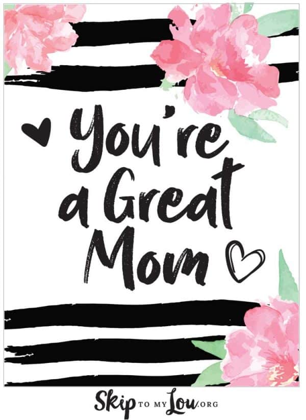 Printable Mothers Day Cards | Skip To My Lou