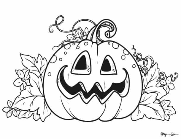 Pumpkin Coloring Pages | Skip To My Lou