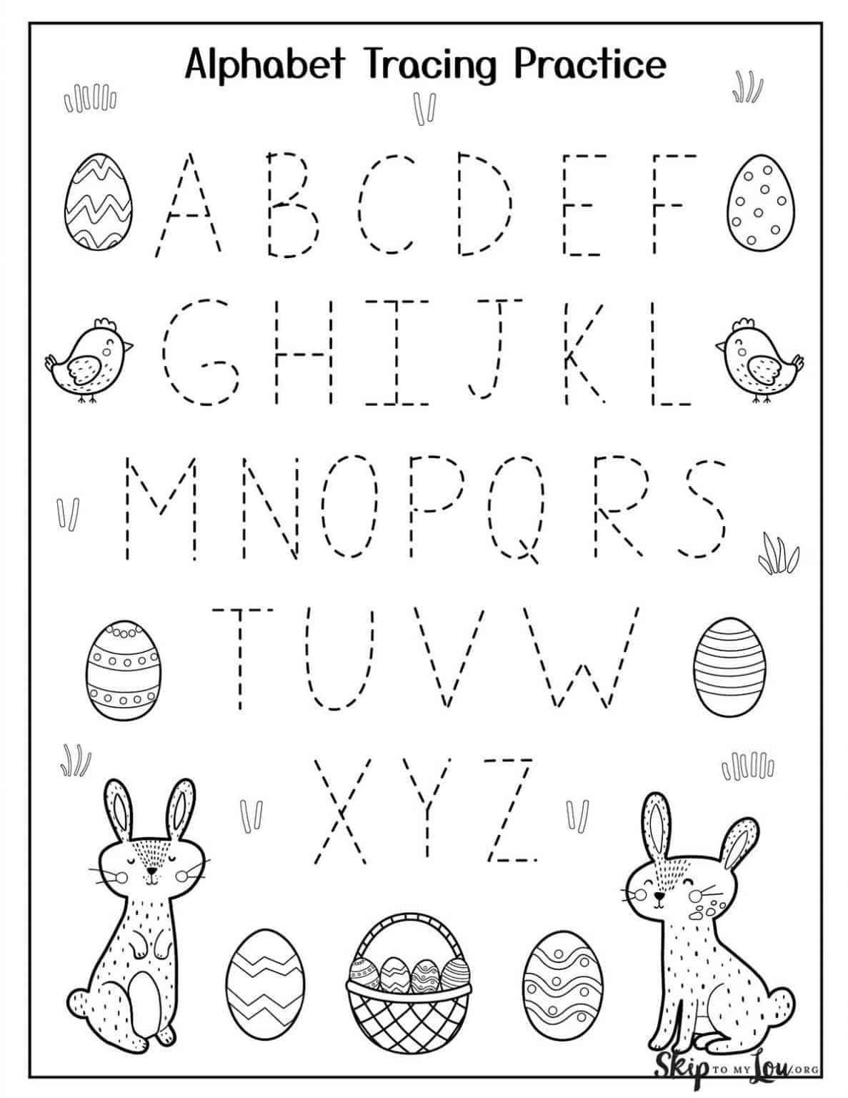 Easter Worksheets | Skip To My Lou