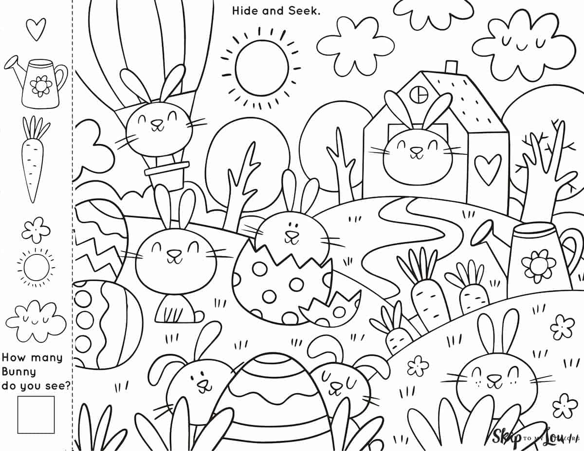 Easter Worksheets Skip To My Lou