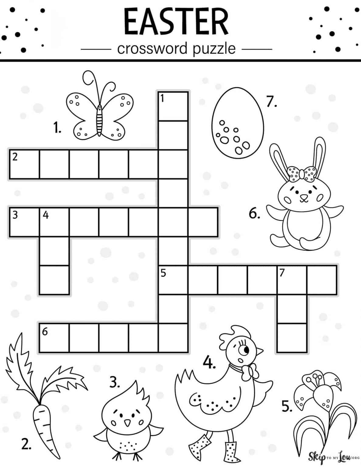Easter Worksheets | Skip To My Lou