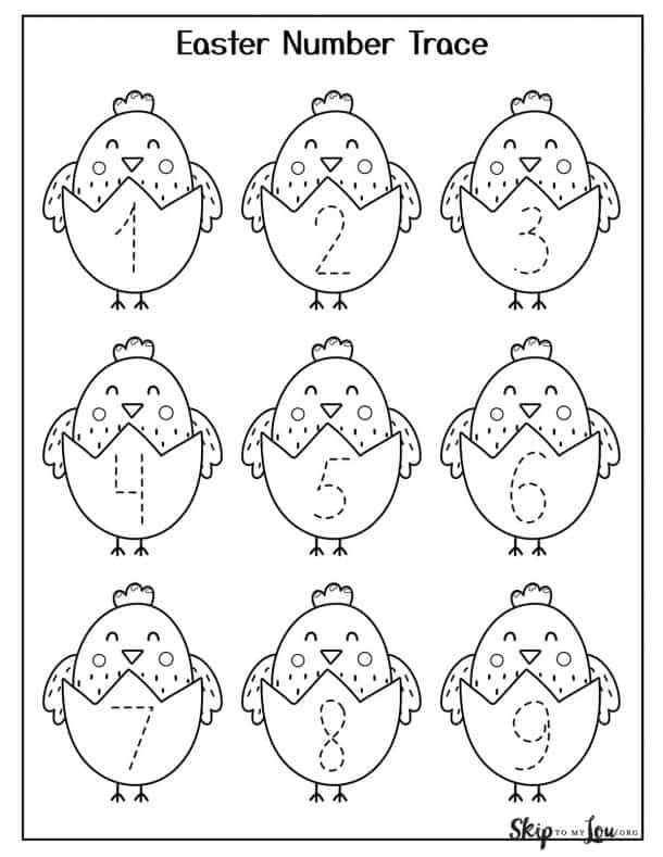 Easter Worksheets | Skip To My Lou