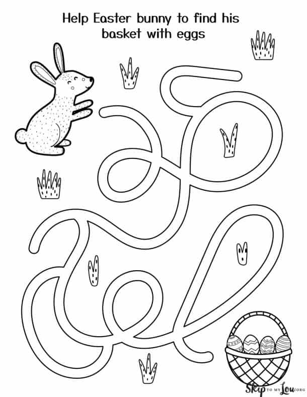 Easter Worksheets | Skip To My Lou