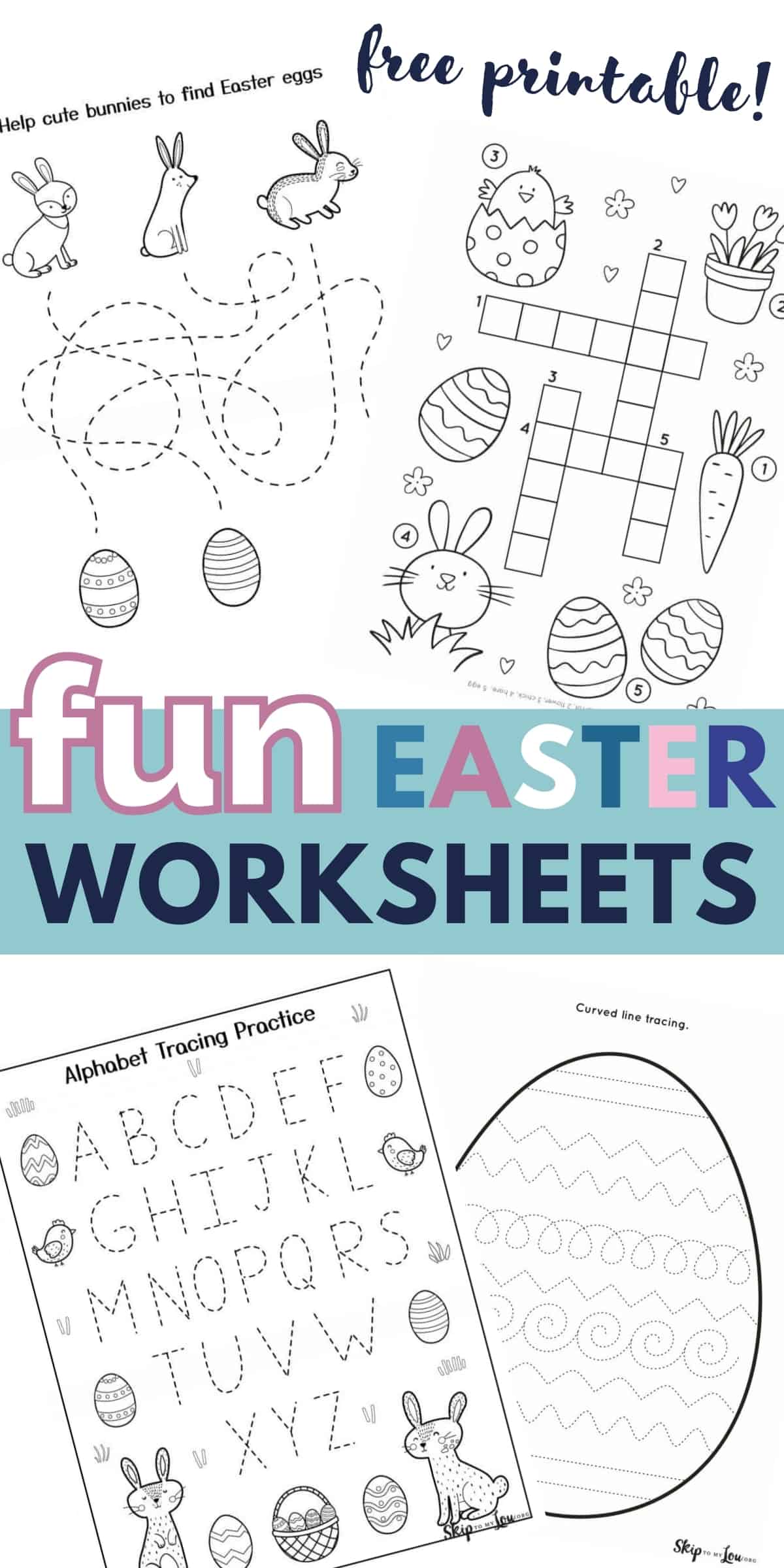 Easter Fun Worksheets