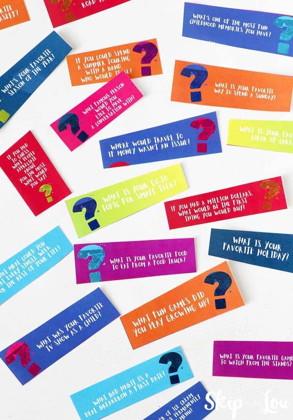 21 Questions Game {Free Printable Cards} | Skip To My Lou