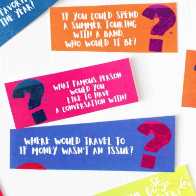 21 Questions Game {Free Printable Cards} | Skip To My Lou