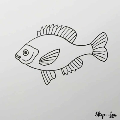 How to Draw a Fish | Skip To My Lou