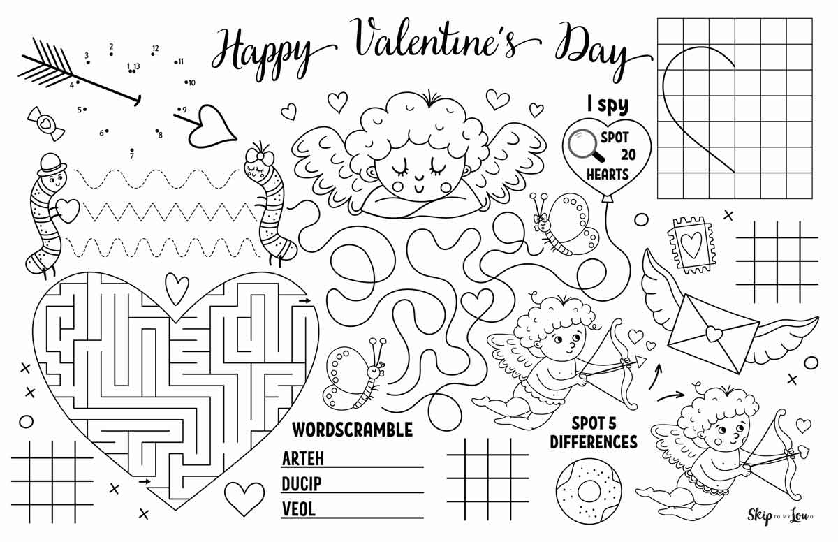 Valentine Placemats | Skip To My Lou