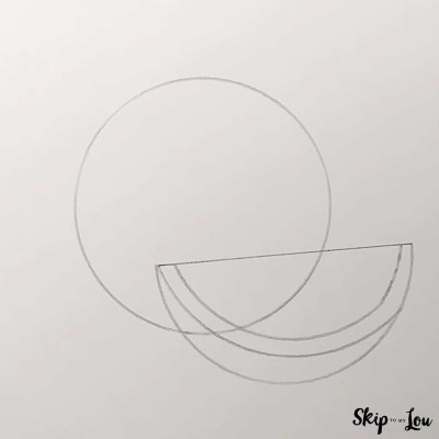 Orange Drawing | Skip To My Lou