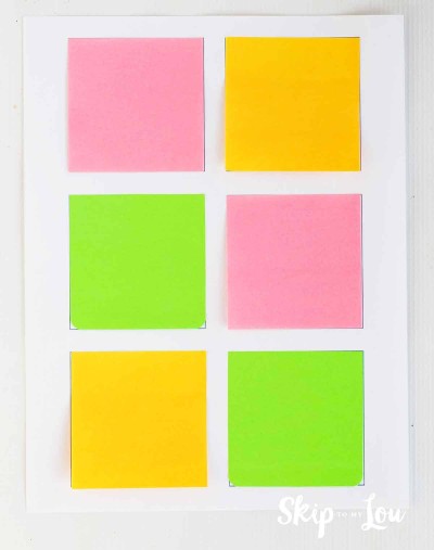Post-it Note Thank You Gift | Skip To My Lou