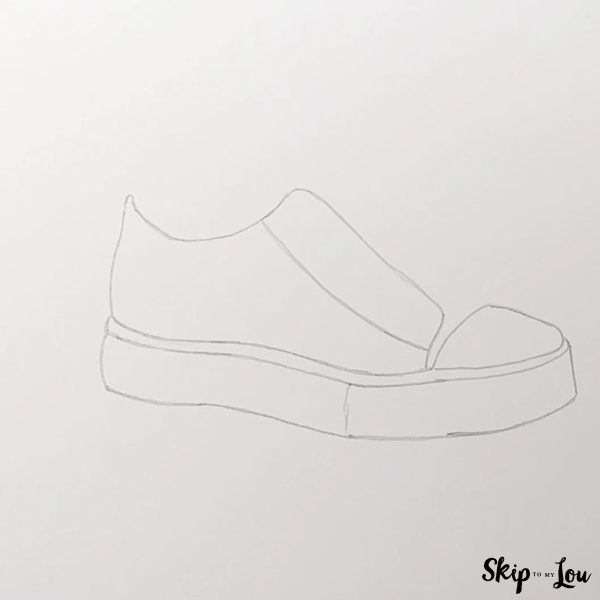 Shoe Drawing | Skip To My Lou