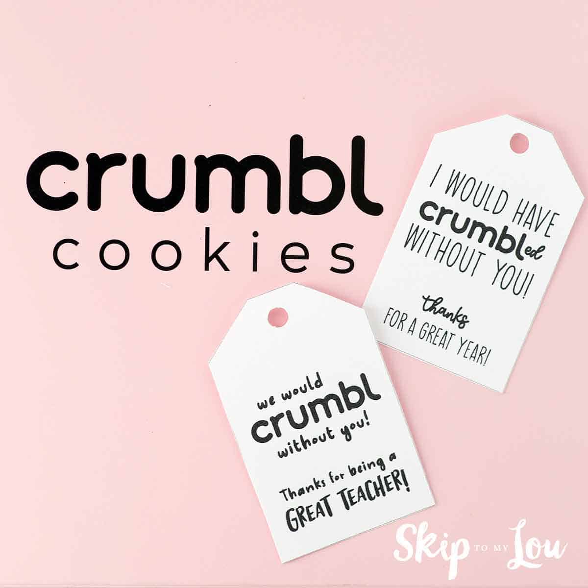 Crumbl Cookie Tags | Skip To My Lou