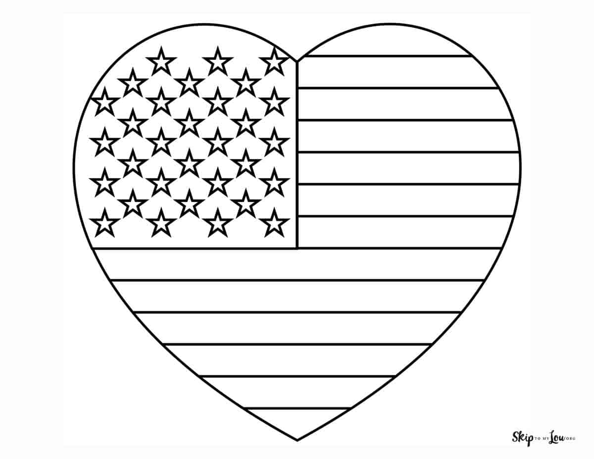 FREE Printable Fourth of July Coloring Pages | Skip To My Lou