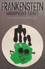 Halloween Handprint Crafts | Skip To My Lou