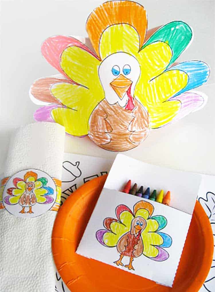 Kids' Thanksgiving Table | Skip To My Lou