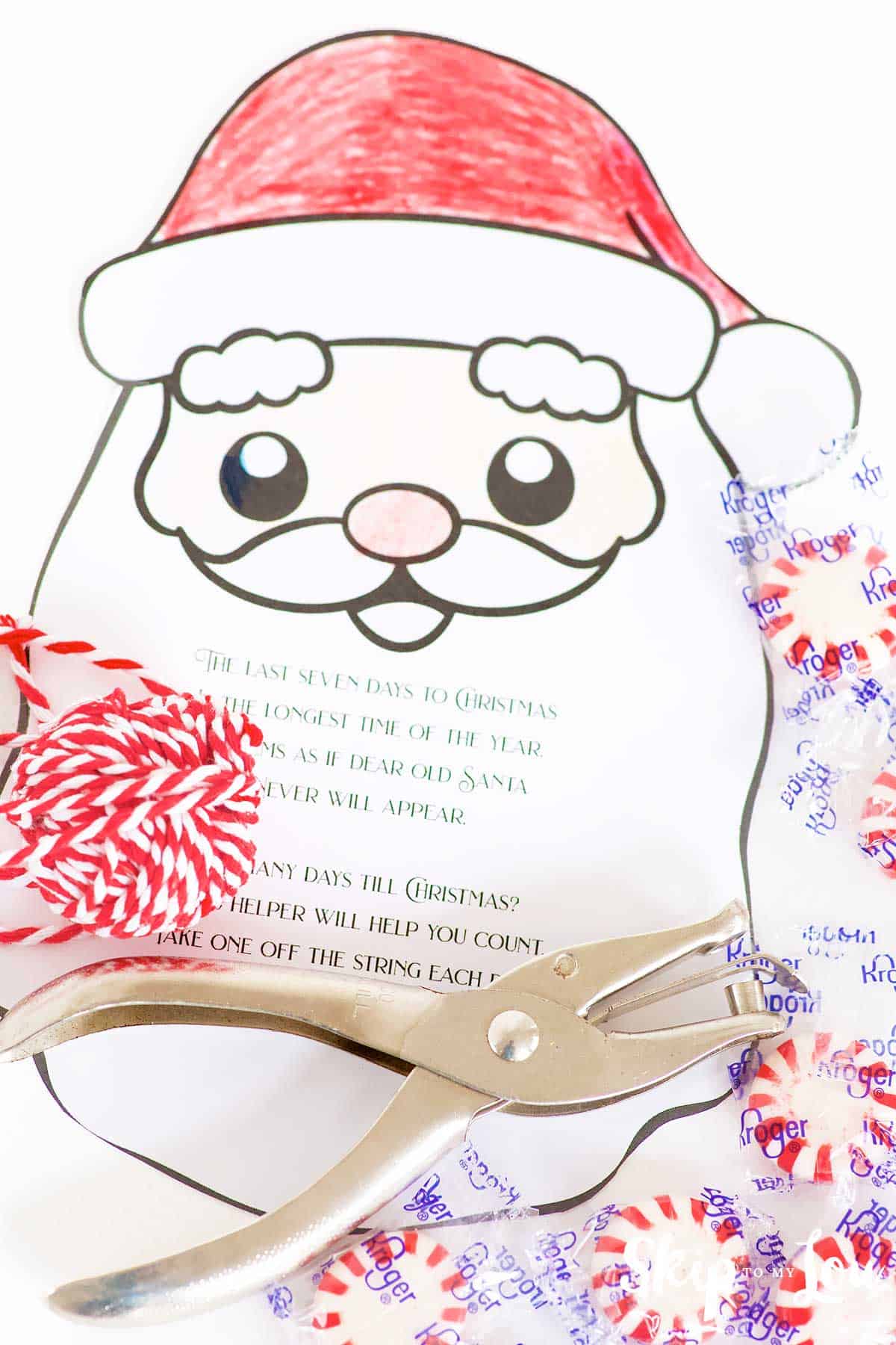 Fun 7-Day Christmas Countdown Activity For Kids | Skip To My Lou