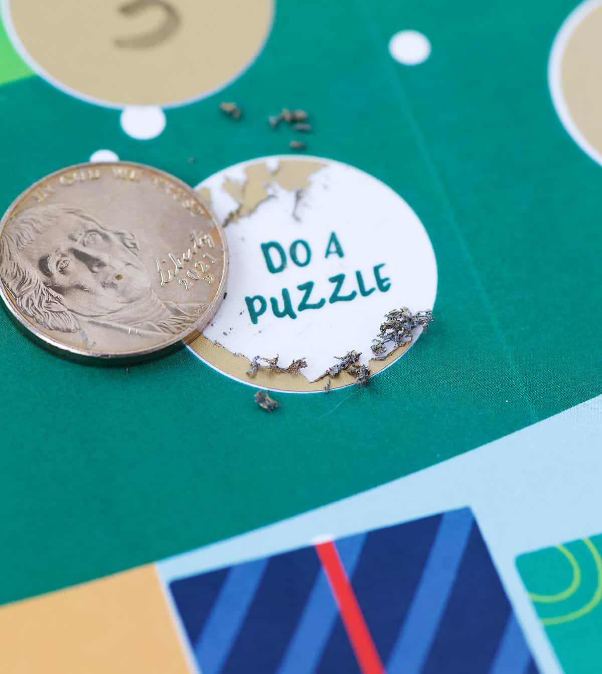 Festive & Unique Scratch Off Advent Activity Calendar | Skip To My Lou