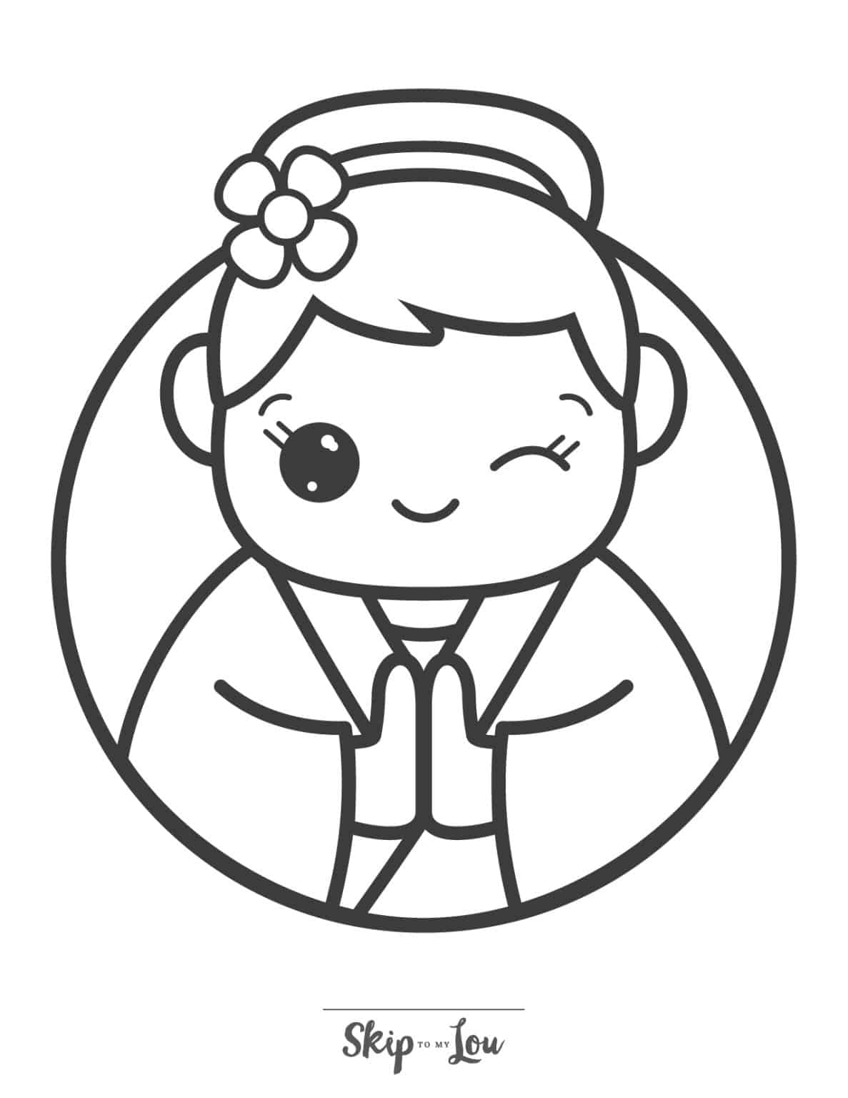 10 Anime Coloring Pages For Kids of All Ages | Skip To My Lou