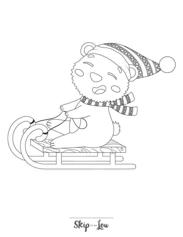 Winter Coloring Pages | Skip To My Lou