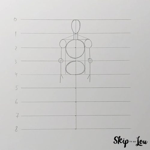 How to Draw Bodies Easy Step by Step | Skip To My Lou