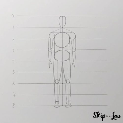 How to Draw Bodies Easy Step by Step | Skip To My Lou