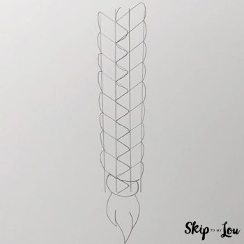 How to Draw Braids Easy Step by Step | Skip To My Lou