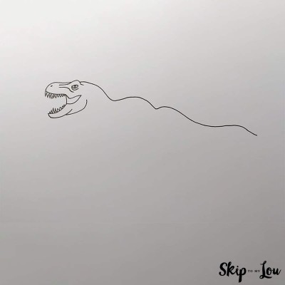 How to Draw a Dinosaur in 7 Easy Steps | Skip To My Lou