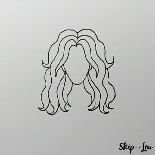 How to Draw Hair – A Realistic Hair Tutorial | Skip To My Lou