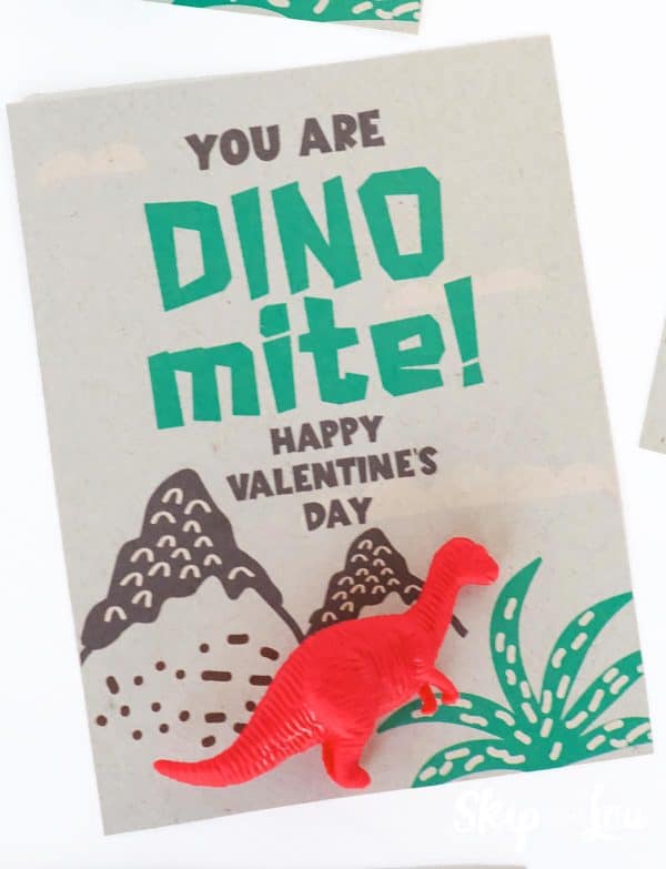 Dinosaur Valentines | Skip To My Lou