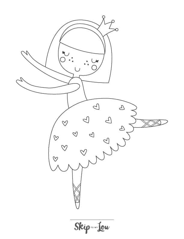 10+ Free Cute Girl Coloring Pages for Kids of All Ages | Skip To My Lou