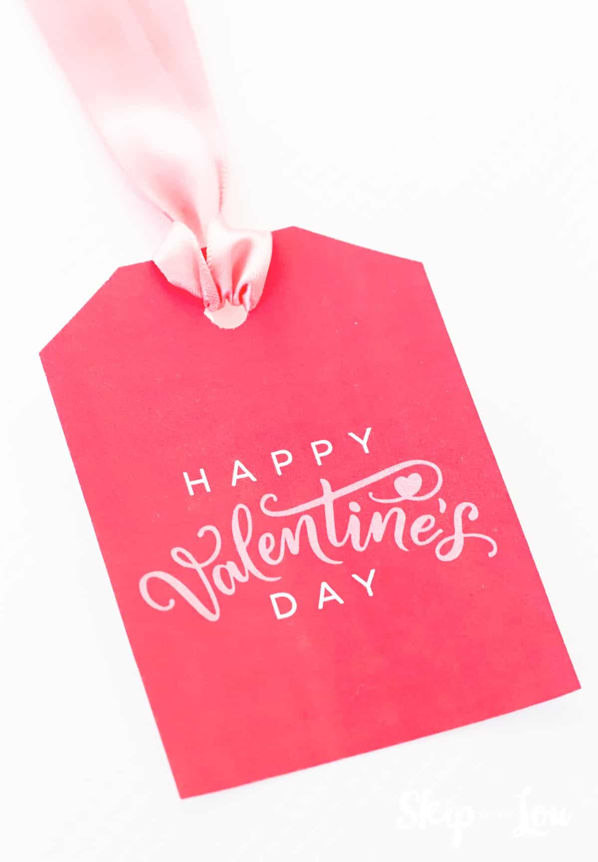 7 Valentine Days FREE Printable Tags for Each Day | Skip To My Lou
