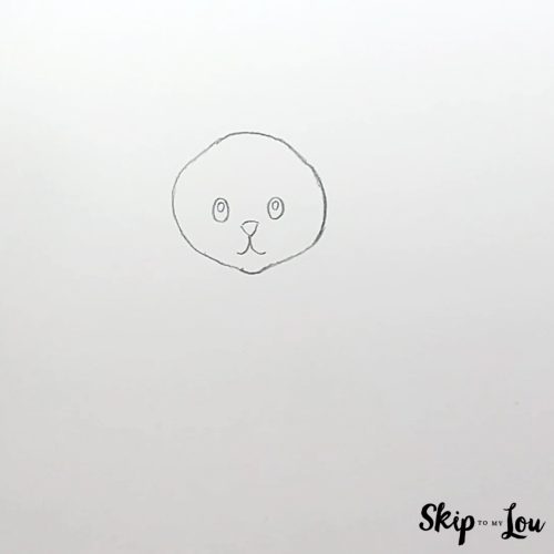 How to Draw the Easter Bunny: An Easy Guide | Skip To My Lou