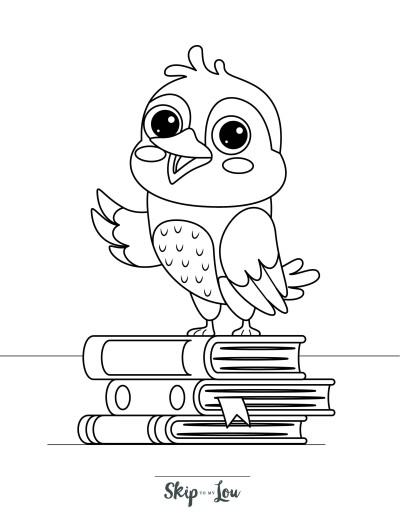 Free Printable Bird Coloring Pages | Skip To My Lou