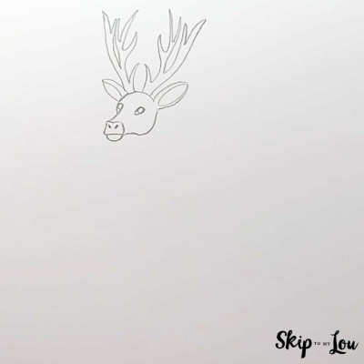 Easy How to Draw a Deer Guide | Skip To My Lou