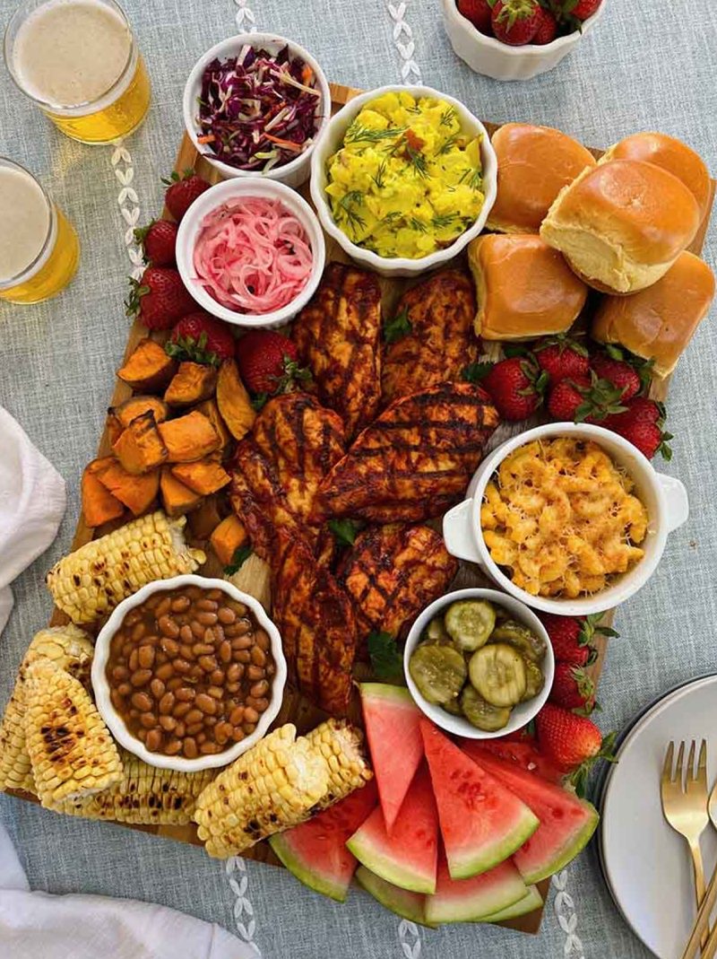 15 Creative BBQ Charcuterie Board Ideas | Skip To My Lou