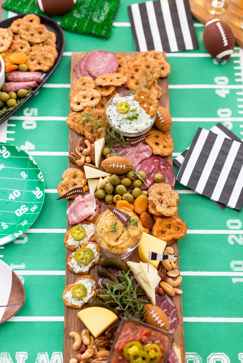 Touchdown! Delicious Football Charcuterie Board Ideas | Skip To My Lou