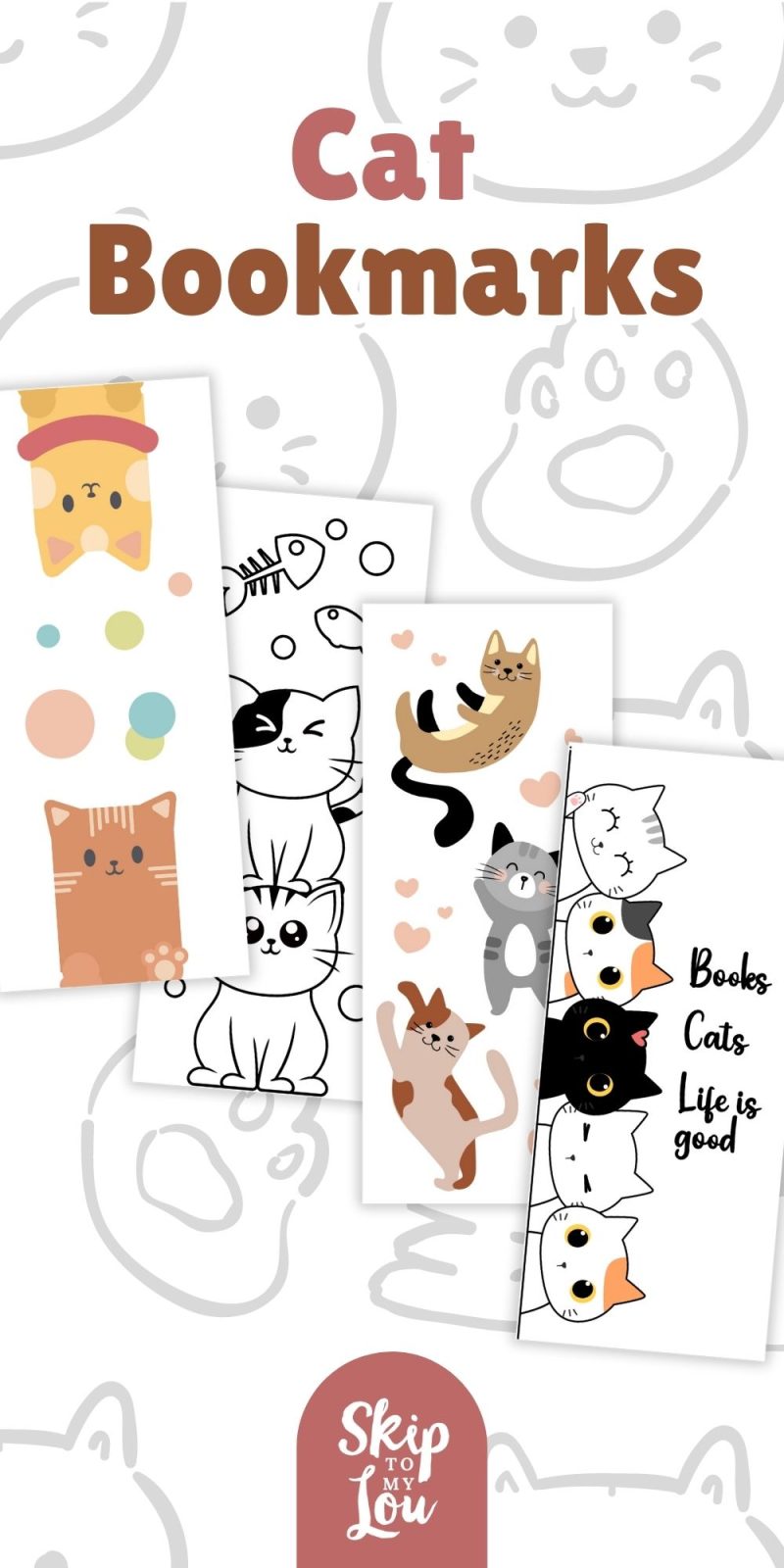 Cat Bookmark | Skip To My Lou