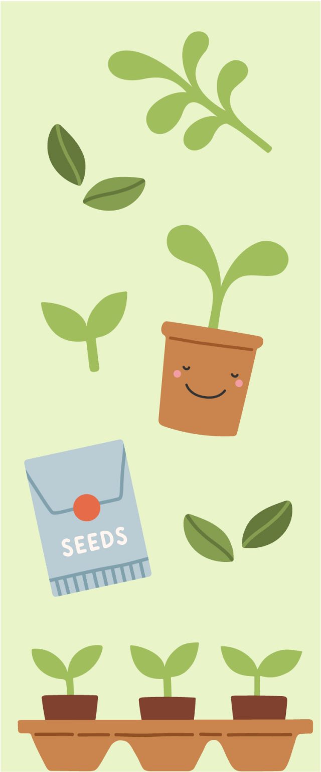 Sprout Bookmark: Create Your Own Mini Green Set | Skip To My Lou
