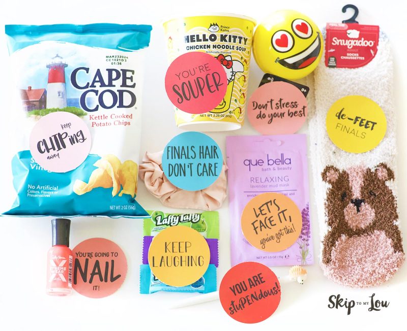 Crafting the Ultimate Exam Care Package | Skip To My Lou
