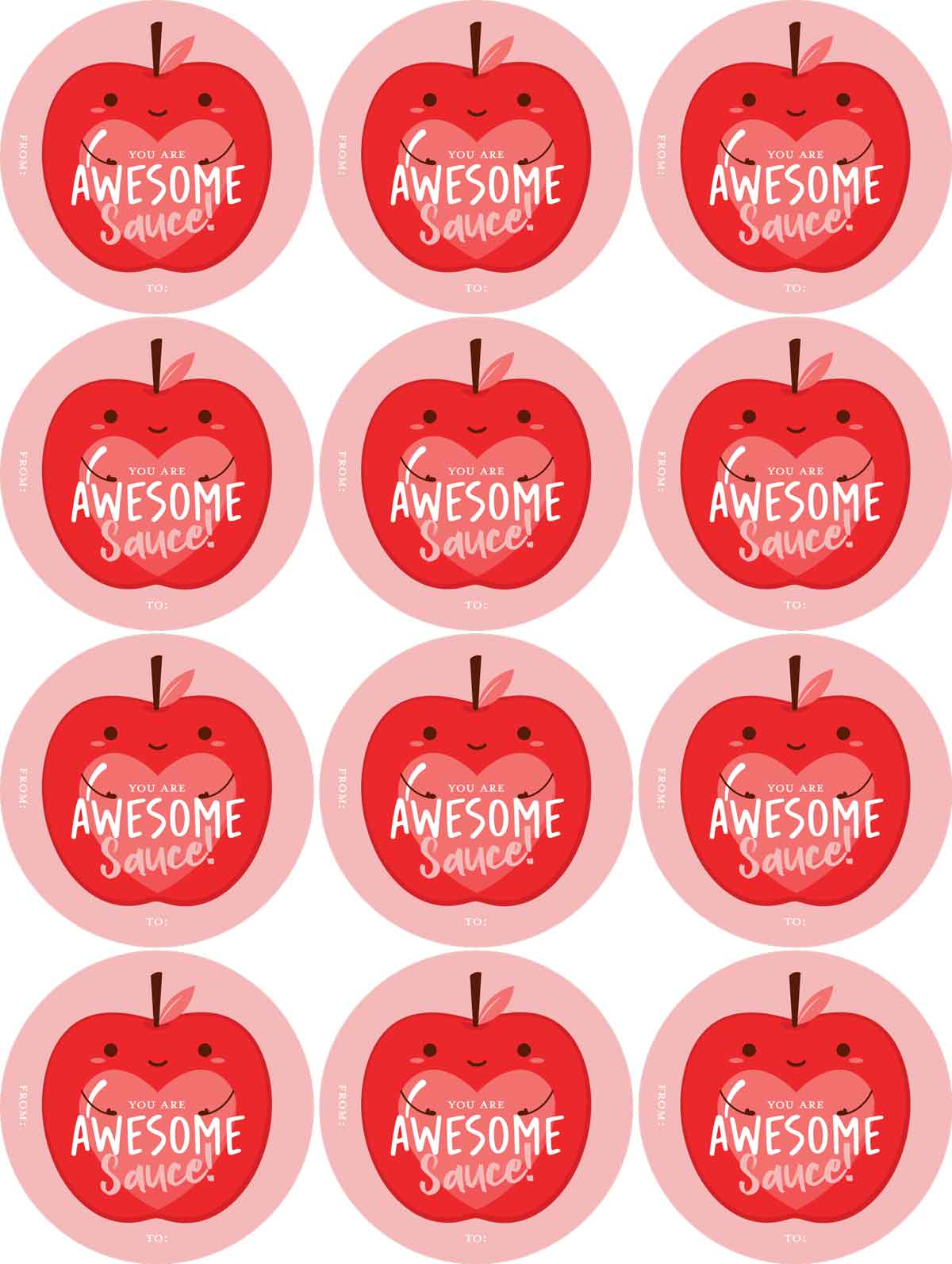 Awesomesauce Valentines | Skip To My Lou