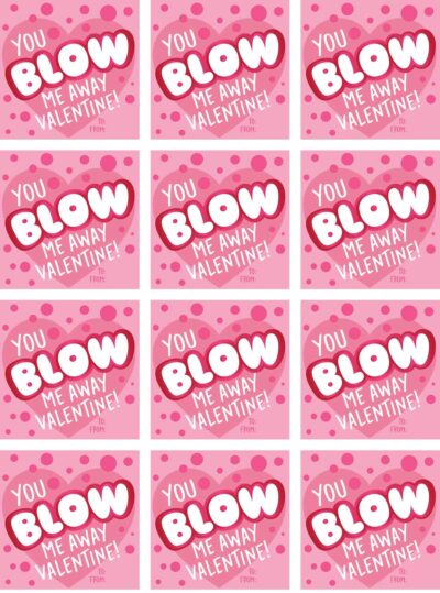 Blow Pop Valentine | Skip To My Lou