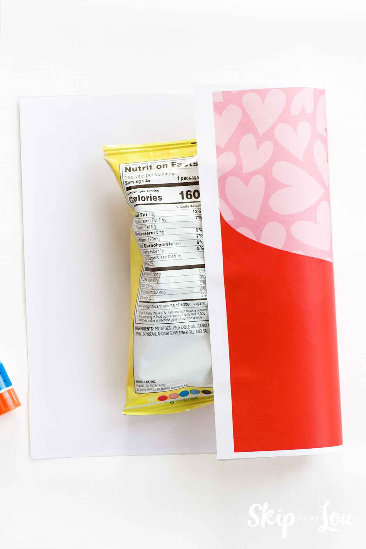 DIY Valentine Chip Bag | Skip To My Lou